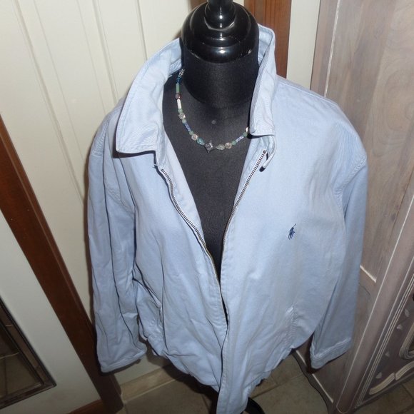 Polo Ralph Lauren | Jackets & Coats | Polo Ralph Lauren Light Blue ...